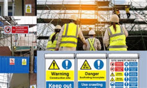 Scaffold Safety Signs Ensure Secure Workspaces