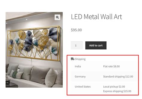 How To Display Shipping Costs On Product Page In Woocommerce Tyche
