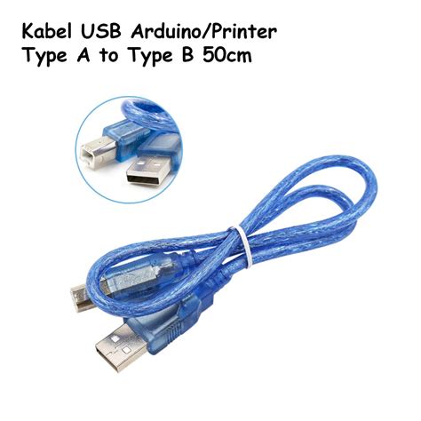 Jual Kabel Arduino Usb Type A To Type B Uno Mega Cable Printer 50cm Shopee Indonesia