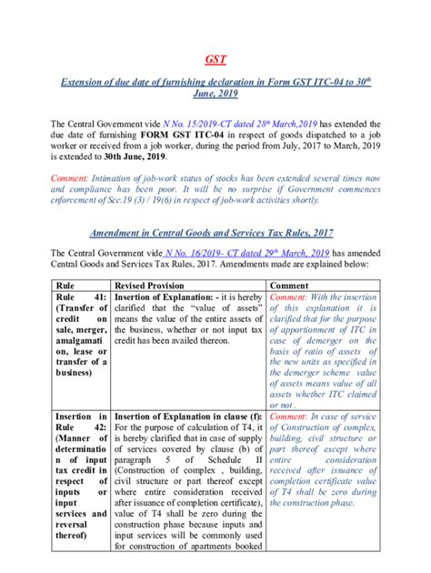 Fillable Online Extension Of Due Date Of Furnishing Declaration In Form Gst Fax Email Print