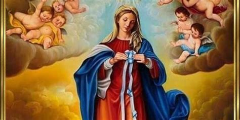Virgen Desatanudos Historia Oración Y Novena Bordados Barber