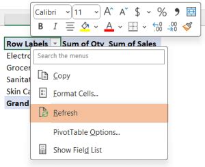 Automatically Update Pivot Table Range In Excel Methods Excelgraduate
