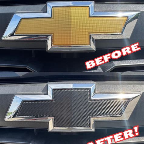 Chevy Black Bowtie Emblem Etsy