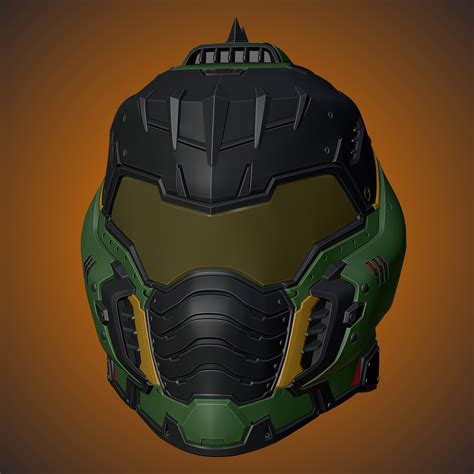 🪖 Doomguy Helmet From Doom The Dark Ages・ 3d File For 3d Printing・cults