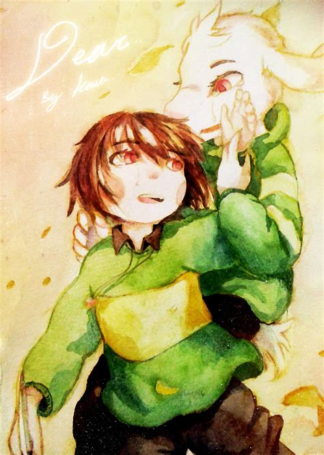 Overtale Asriel Asriel Dreemurr Chara Frisk Undertale Au Undertale