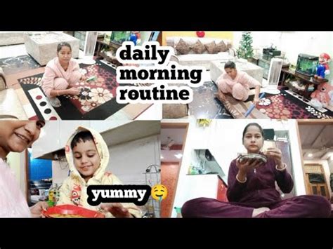 Indian Mom morning busy routine 🙏Aarush ne khud nashta bnaya 😍hindi ...
