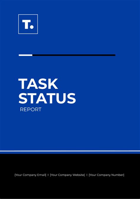 Free Task Status Report Template Edit Online Download Template Net