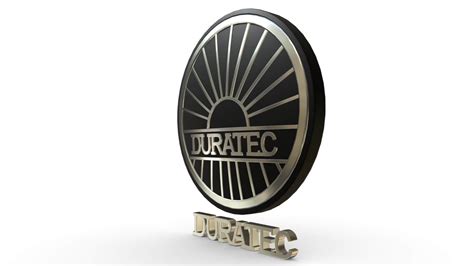 Duratec Logo 3d Model By 3d Logoman