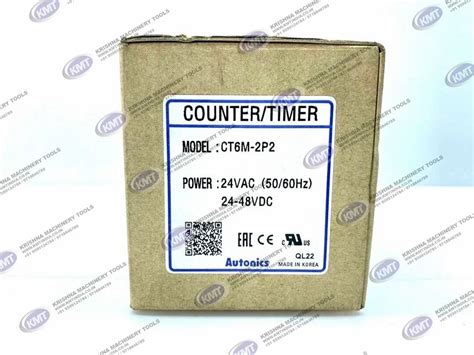 Cyclic Timer Ct6m 2p2 Autonics Programmable Digital Counter Timers 240v Ac At ₹ 4477 Piece In