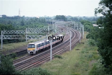 35mm Railway Slide Br Emu Class 321 321417 Wolverton Wcml £250