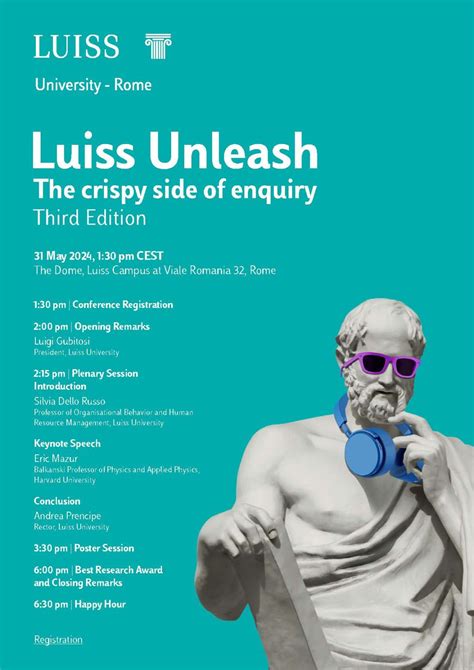 Anna Montanari On Linkedin Luiss Unleash Iii Edition Is Only One Week Away Dont Forget To