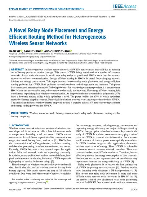Anovelrelaynodeplacementandenergyefficientroutingmethodfor