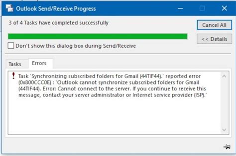 How To Fix The Cannot Connect To Server Error In Outlook Pupuweb