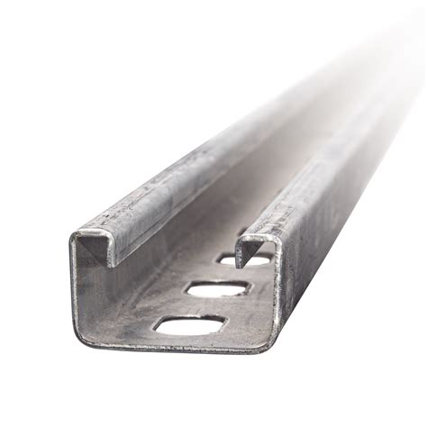 Unicanal Perforado 4 X 2 Cm X 3 M Calibre 16 Galv Electrolítico