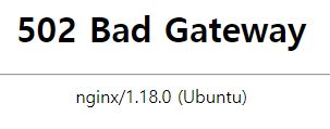 Amazon Ec I Got Nginx Bad Gateway And Don T Know Why Next Js EC Ubuntu Stack