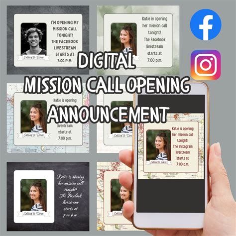Mission Call Opening Announcement Lds Missionary Call Opening