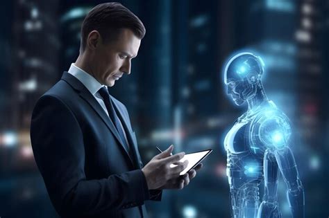 Premium Ai Image Businessman Using Smartphone To Chatting By Use Chat