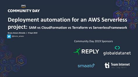 [ppt] deployment automation for an aws serverless project sam vs