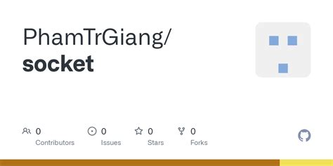 GitHub PhamTrGiang Socket