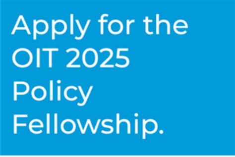 Open Innovation Team Oit 2025 Policy Fellowship Program Application Link And How To Apply