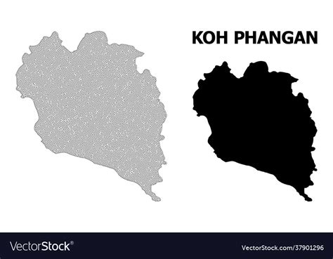 Polygonal Wire Frame Mesh High Resolution Vector Image