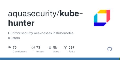 Issues Aquasecurity Kube Hunter GitHub