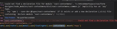 安装问题 · Issue 43 · Hunlongyuvue3 Contextmenu · Github