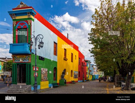 Caminito La Boca Buenos Aires Argentina Stock Photo Alamy