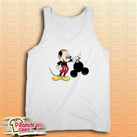 Bald Mickey Mouse Ears Memes Tank Top Unisex