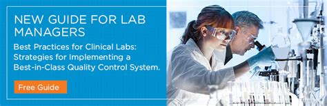 4 Best Practices For QC In A Clinical Testing Lab To Ensure Accurate Results