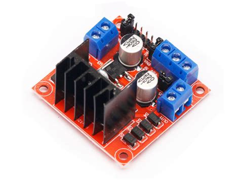 Dual H Bridge DC Stepper Motor Driver L298N Kiwi Electronics