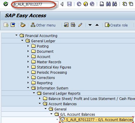 Important Reports In SAP FI