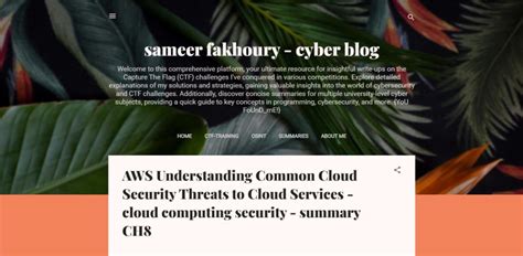 Sameer Fakhoury On Linkedin Cloudsecurity Aws 24 Comments