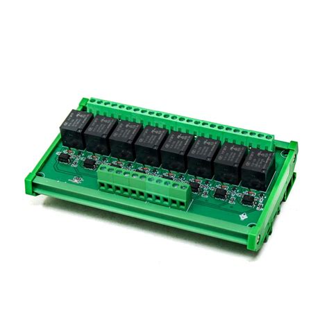 V Channels Relay Module High And Low Triggering Optocoupler Isolation Relay Module Plc