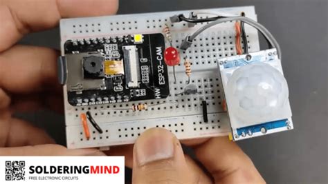 Esp Cam Pir Motion Detector With Photo Capture Feature