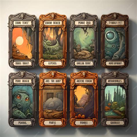 Premium Photo Retro Video Game User Interface Buttons Set Vector