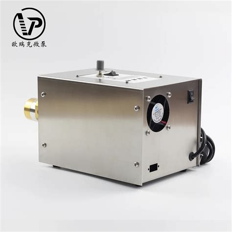 스테인리스 승압기 펌프 정밀도 220 볼트 압축 공기를 넣은 자석 장치 드라이브 모터에 무브러시 액체 충전물 기계 펌프 Dc