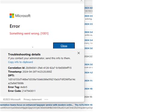 Annoying 365 Apps Connection Error 1001 For 1 User Only Rmicrosoft365