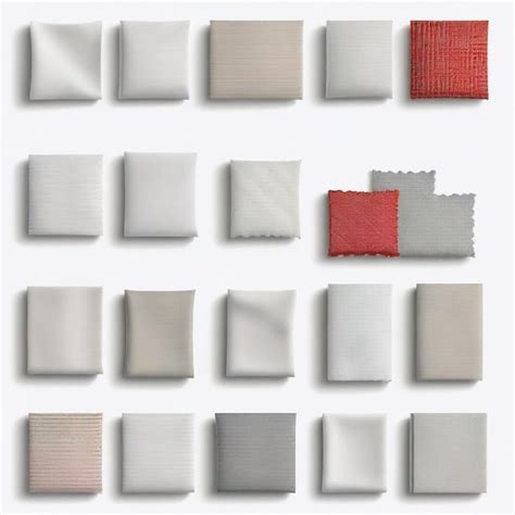 Fabric Vector Set White Background Isolated A High Qualit Premium Ai Generated Vector