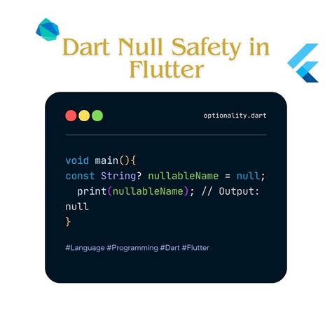 mastering optionality in dart a beginner s guide to null safety by