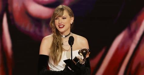 테일리 스위프트 베스트 팝 보컬 앨범 수상…4월 19일 신보 나온다 깜짝 발표 [66th 그래미]