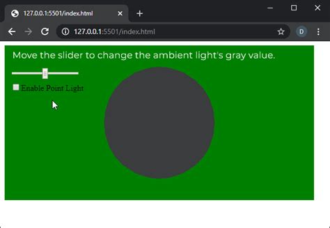 P Js AmbientLight Function GeeksforGeeks