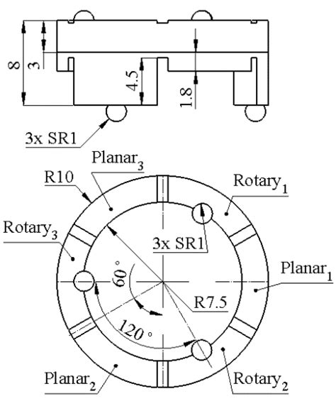 Design Of Piezoelectric Robot A Exploited View B Assembled View Of