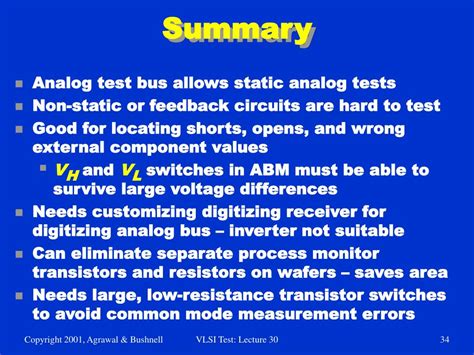 Ppt Lecture 30 Ieee 11494 Jtag Analog Test Access Port And Standard