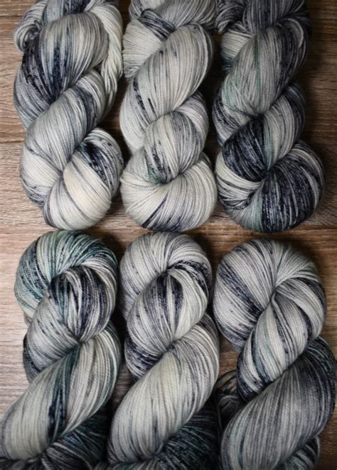 Dusty Miller Heather Sock Essence Of Autumn Yarn
