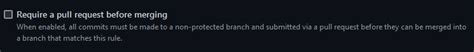 Require A Pull Request Before Merging To Main Issue Pydata Xarray GitHub