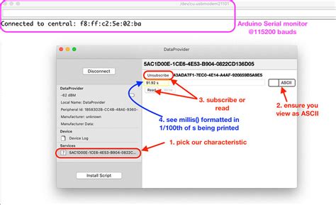 Requesting Data From Nano 33 Ble Via Bluetooth Programming Arduino