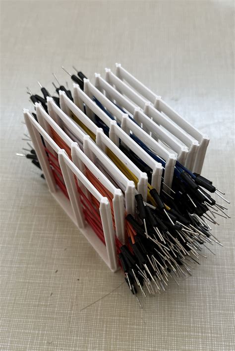 Arduino Breadboard Jumper Wire Organizer Par Ira S Téléchargez