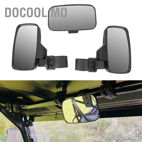 Docool Mo Utv ชุดกระจกมองข้างกระจกมองหลังสําหรับ Commander Arctic Cat Shopee Thailand