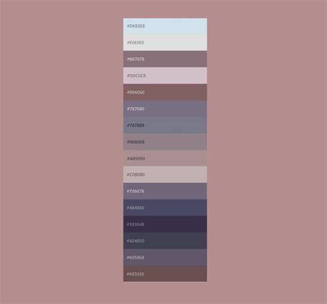 Purple And Blue Color Palette Purple And Blue Color Palette